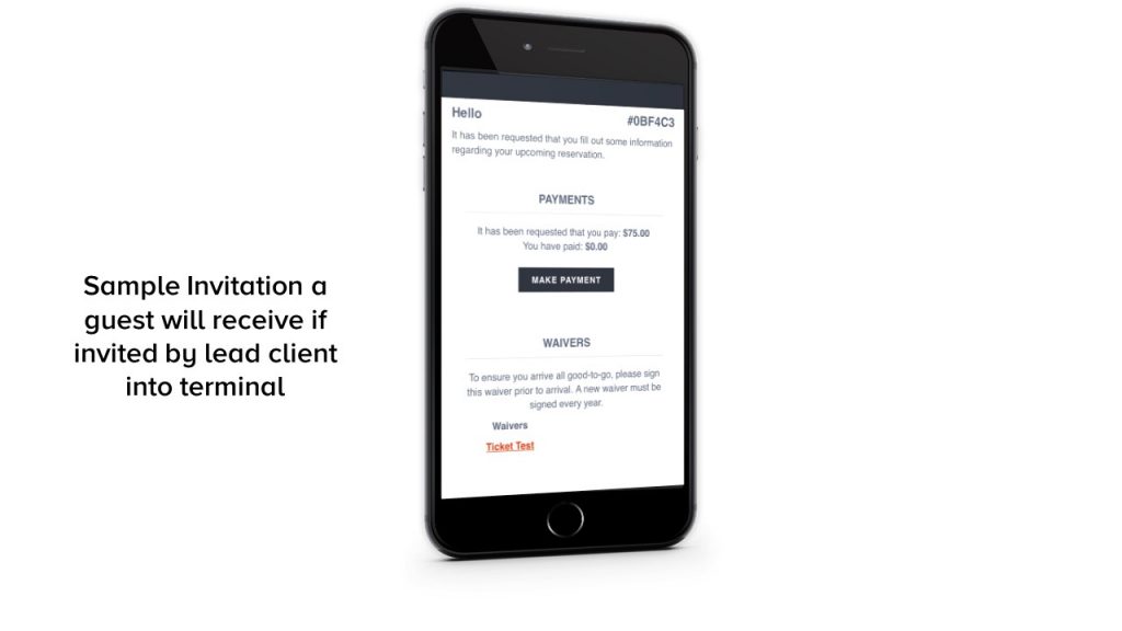New Client Terminal for Group Sales